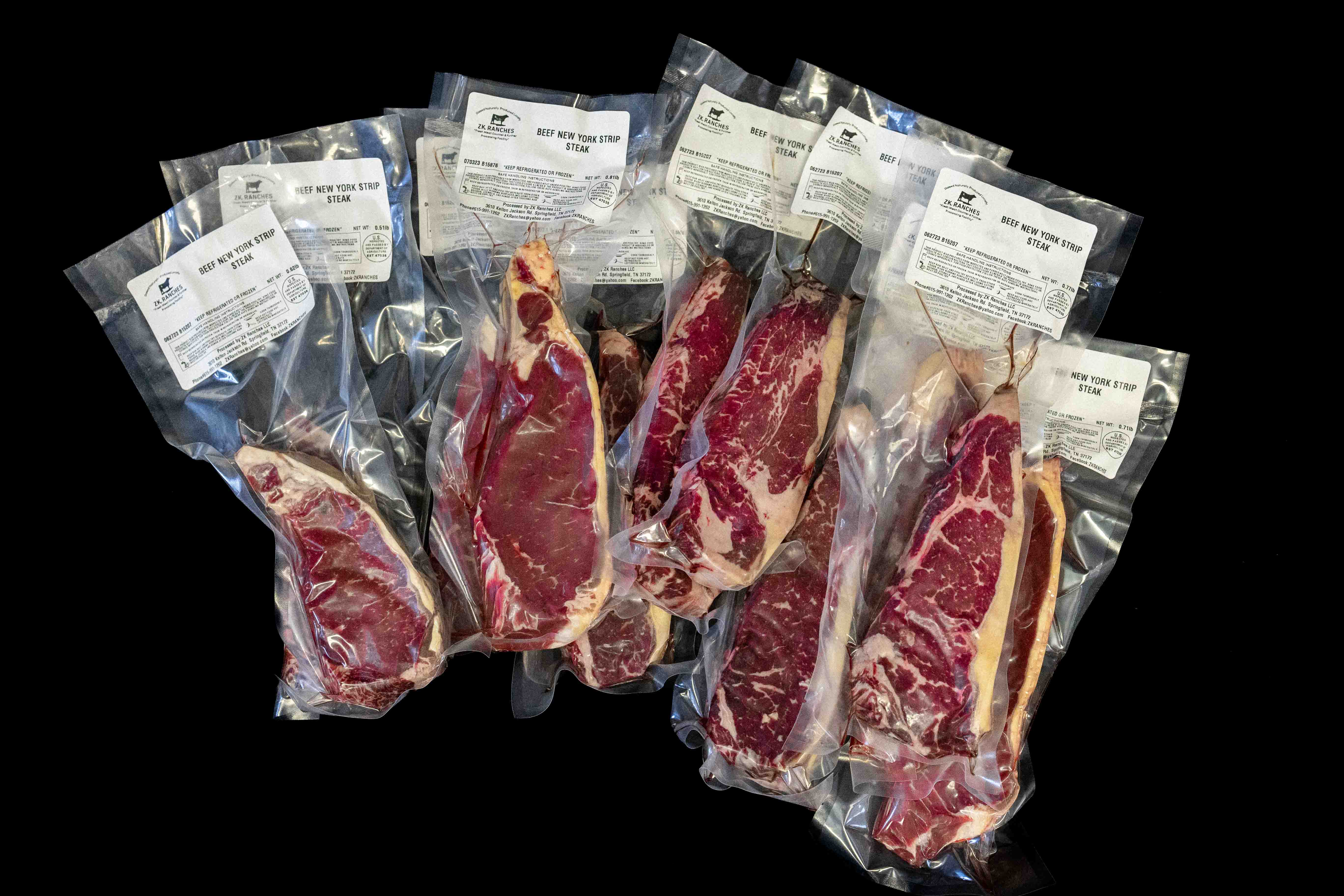 10LB Box - NY Strip – ZK Ranches