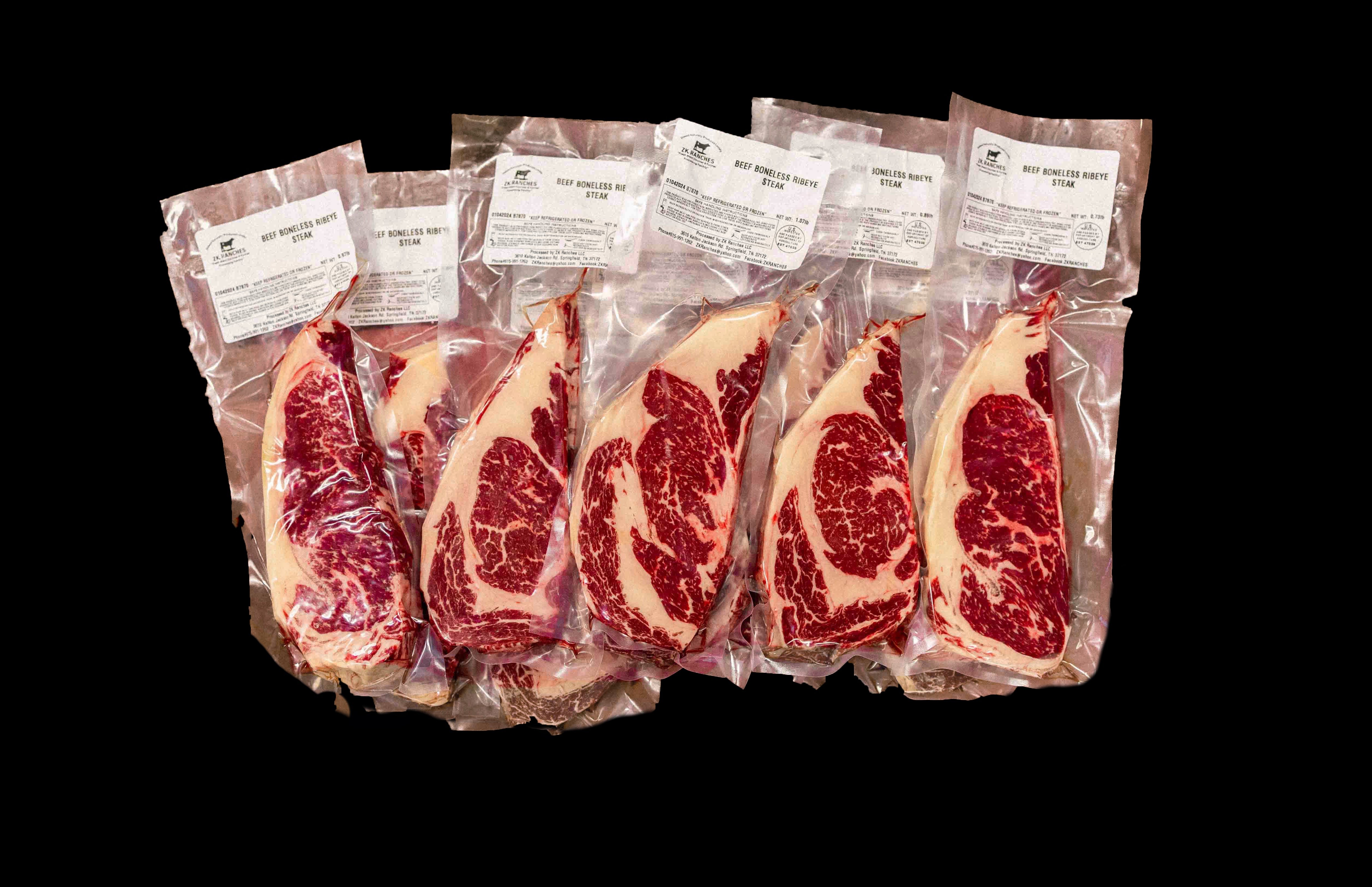 10LB Box - Boneless Ribeye – ZK Ranches